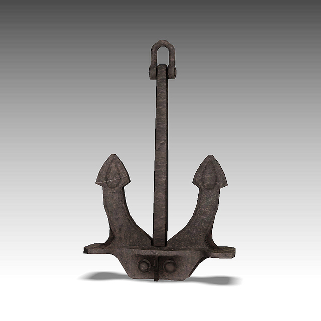 3d Model Hall Anchor