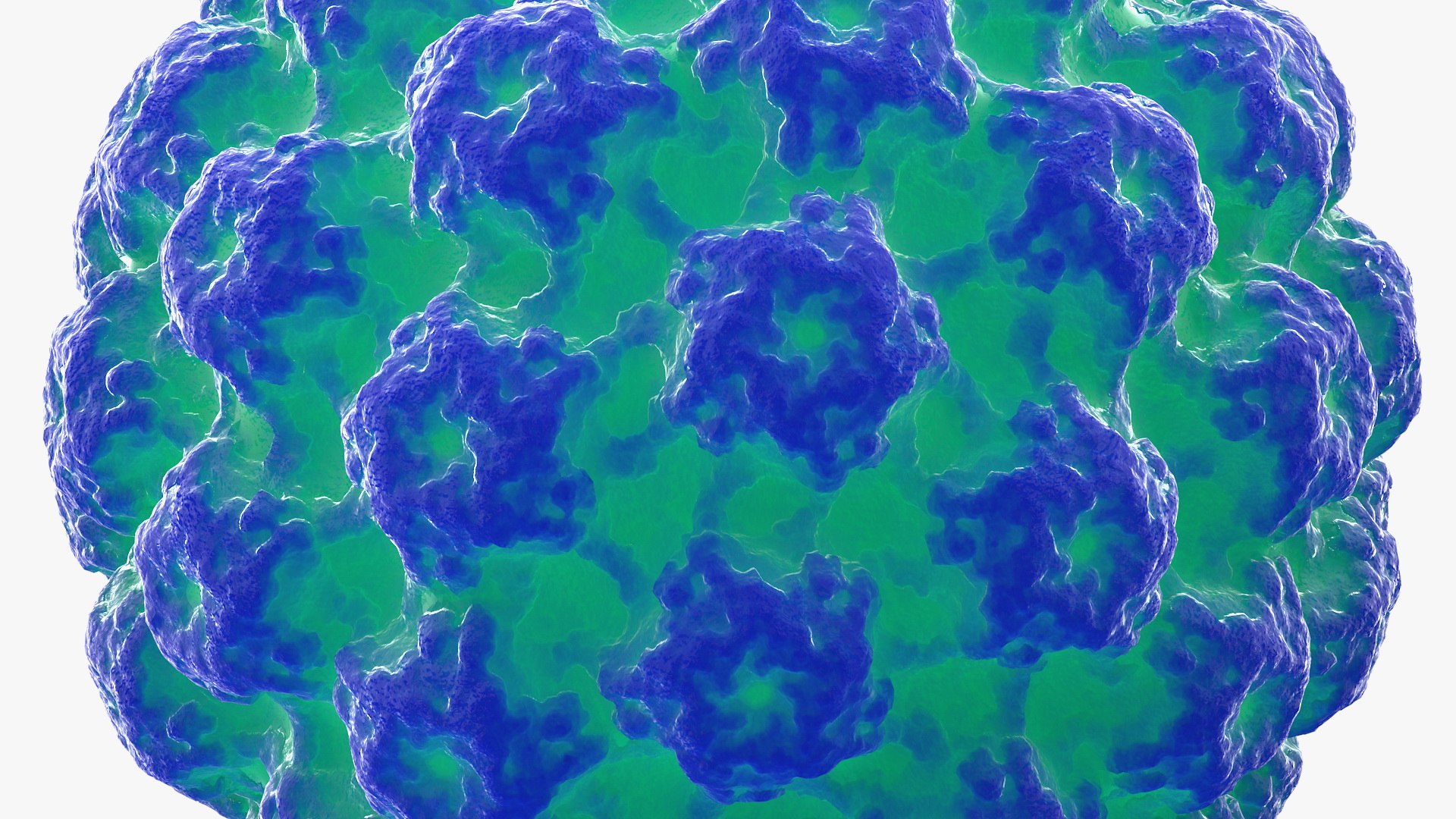 Human viruses 2 virus 3D model - TurboSquid 1525295