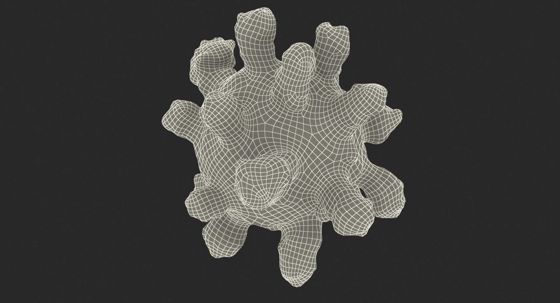 Human viruses 2 virus 3D model - TurboSquid 1525295