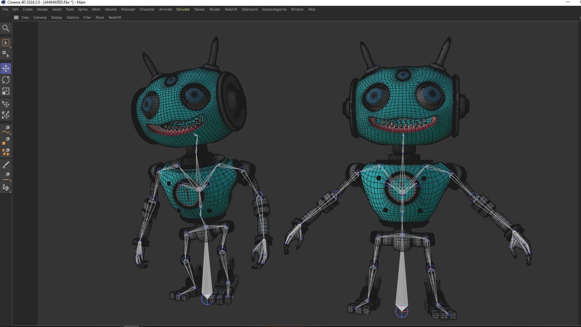 RIGGED AND ANIMATED WALK CYCLE 3D Model - TurboSquid 2428040