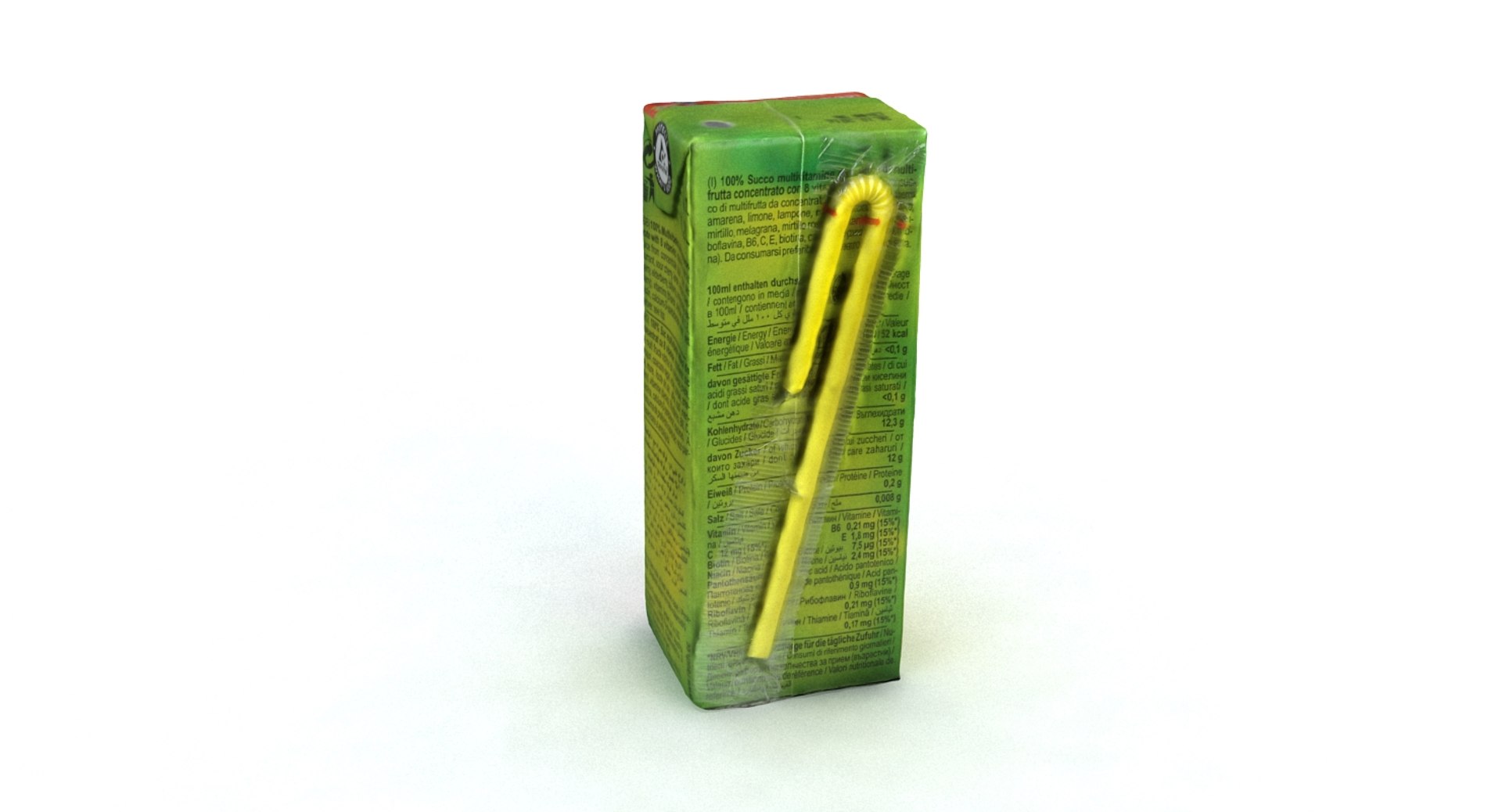 3d Model Of Juice