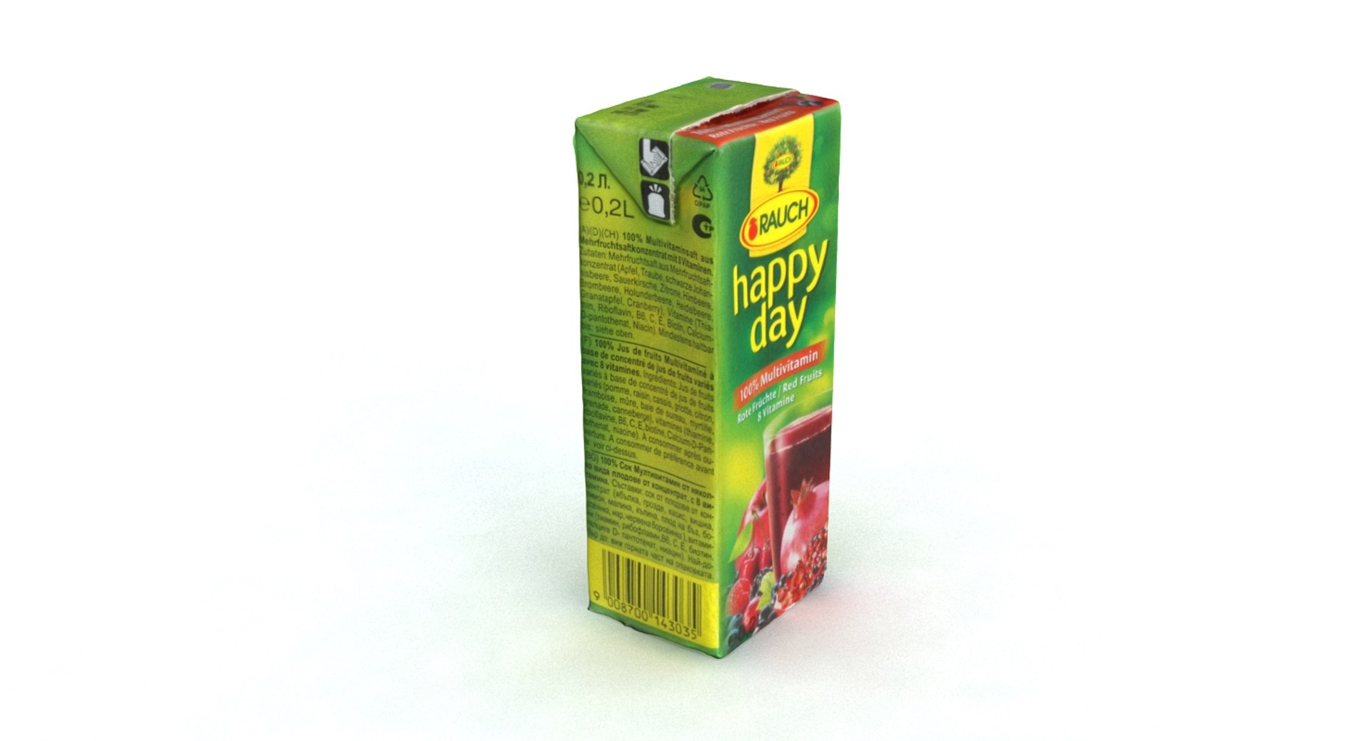 3d Model Of Juice