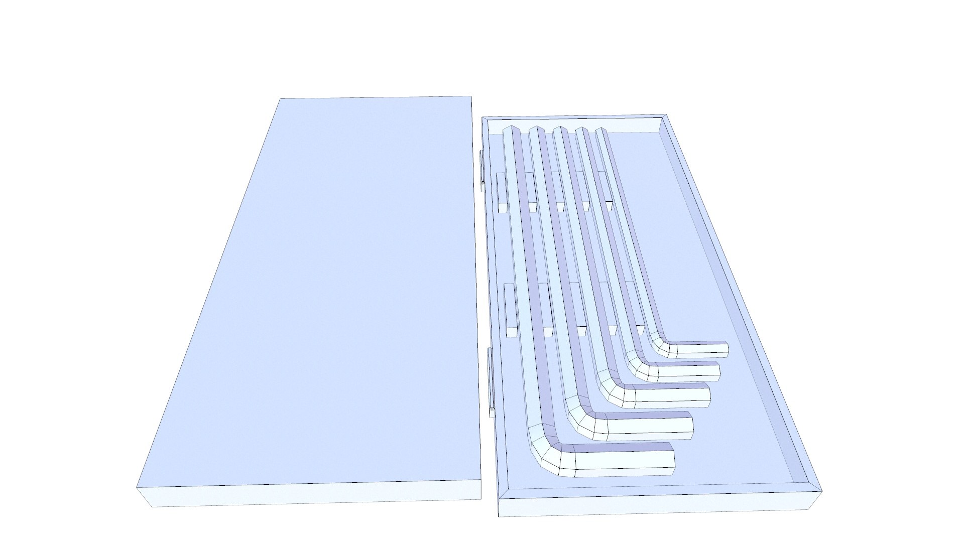 3D Model Allen Keys Tool Box - TurboSquid 2293397