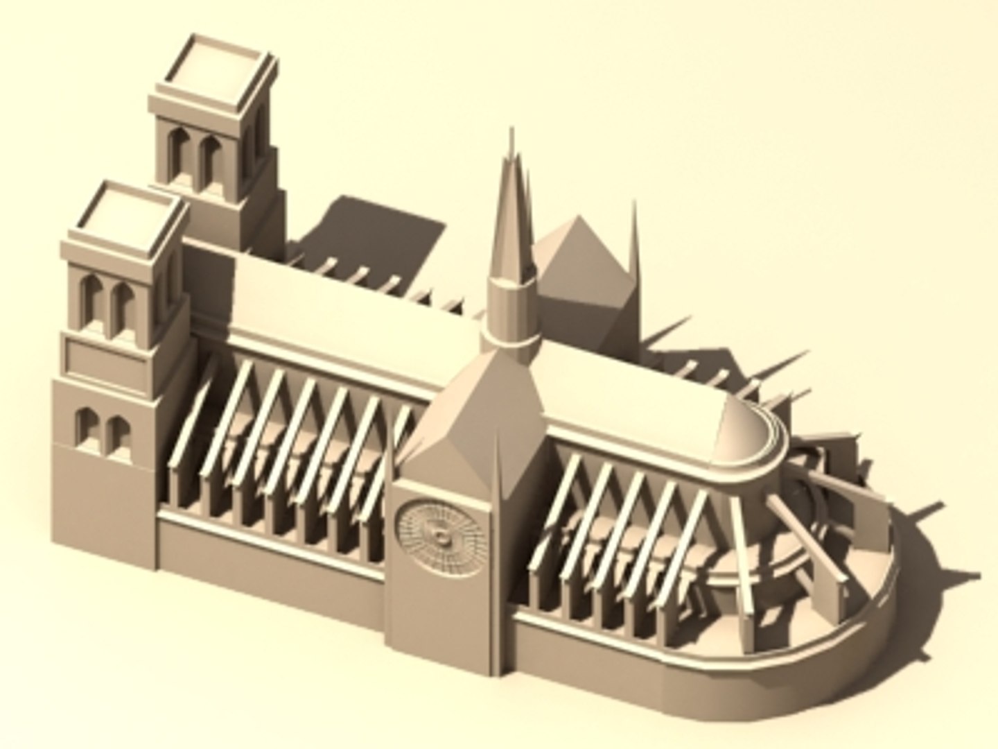 3d Historical Building Model