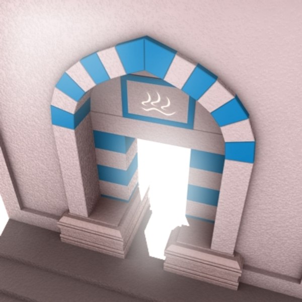 3d historical building model