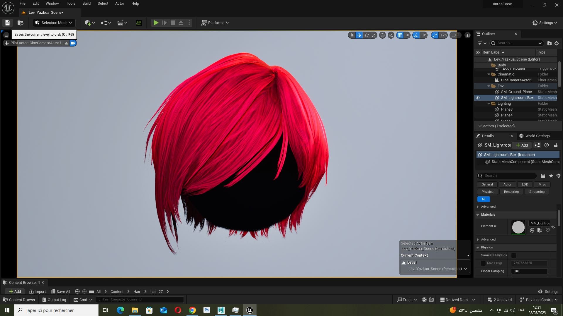 3D Anime Pixie Cut With Long Bangs -Realistic 3D Hair - TurboSquid 2396206