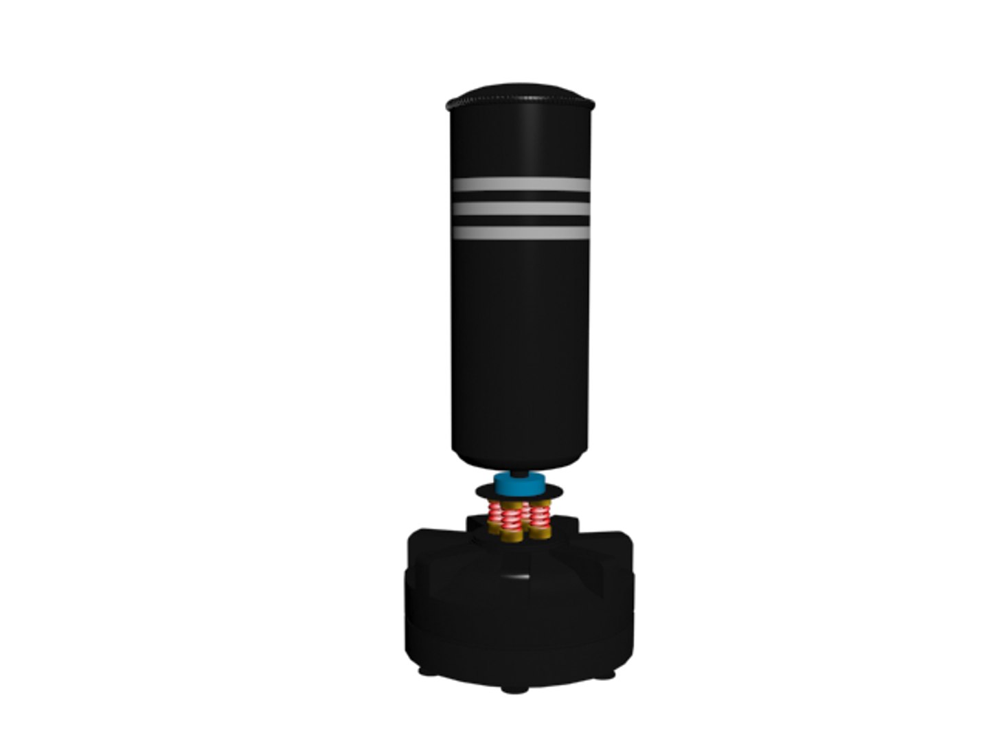 Inflatable Punch Bag 3D Model - TurboSquid 1485958