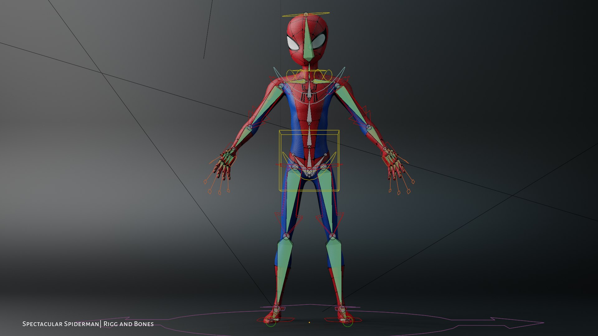 Spectacular Spiderman 3D Model - TurboSquid 2133538