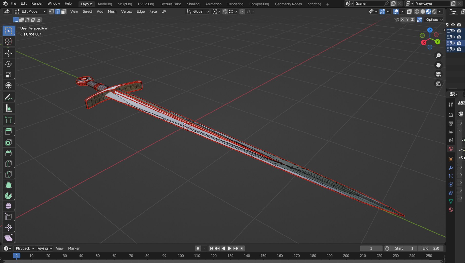 Medieval Sword 3D Model - TurboSquid 2075514