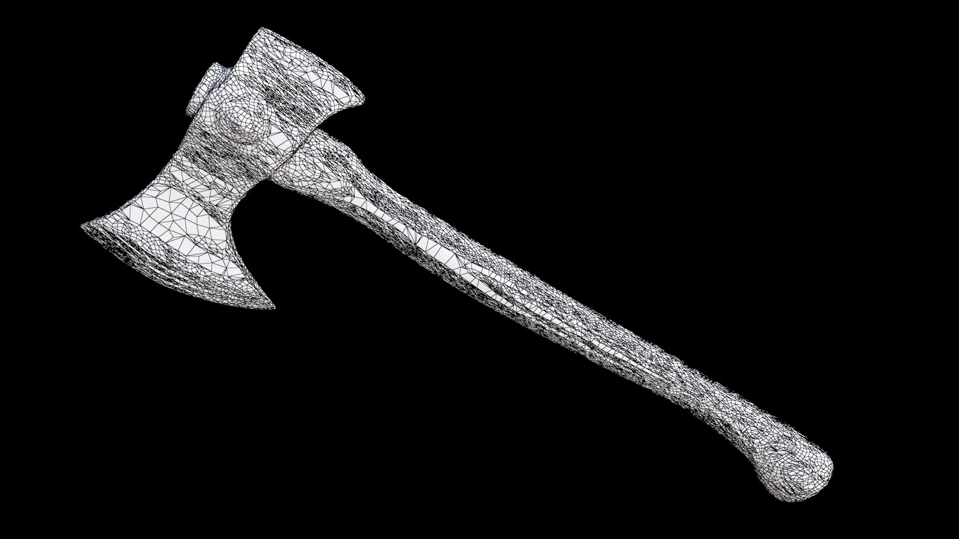 Throwing Axe Model - TurboSquid 2327953