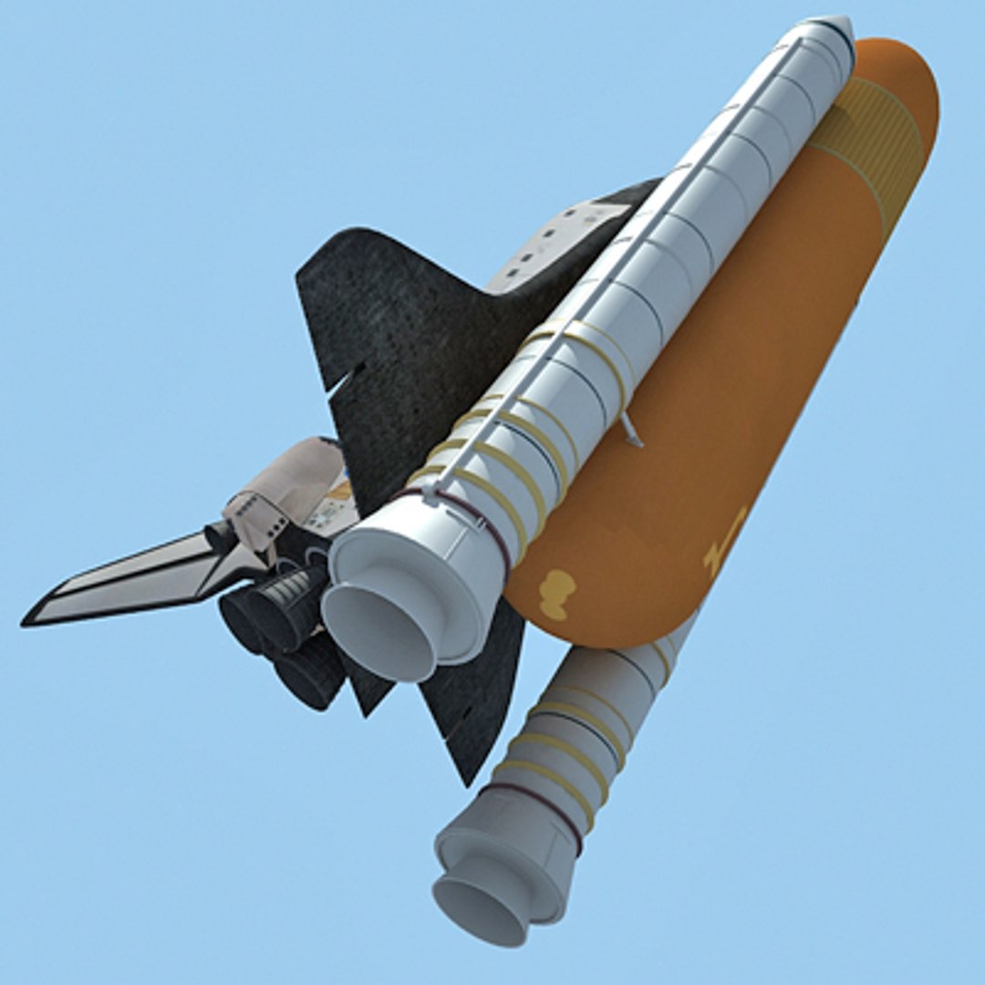 3d Model Nasa Space Shuttle Endeavour