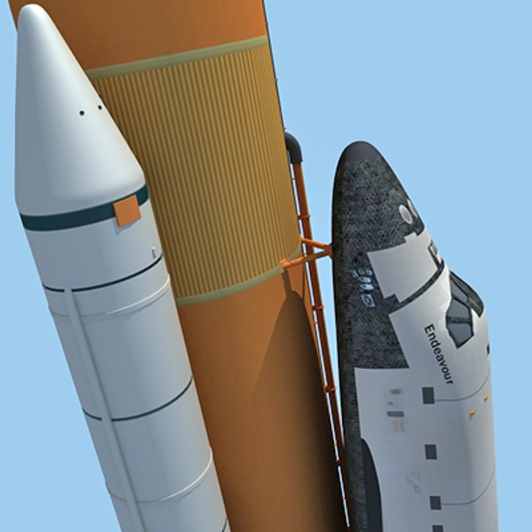 3d Model Nasa Space Shuttle Endeavour