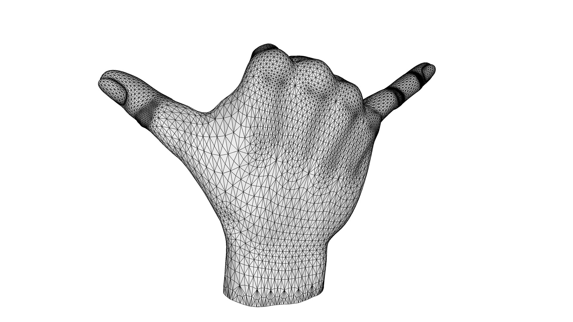 Realistic Hand Model Pose Gesture 6 3D Model - TurboSquid 1975075