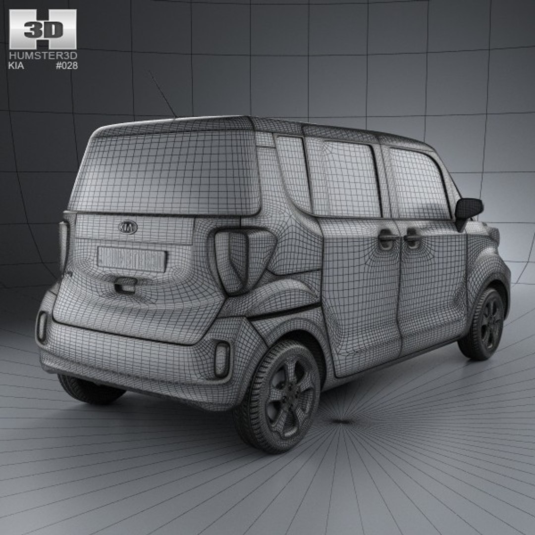 3d Model Kia 2012