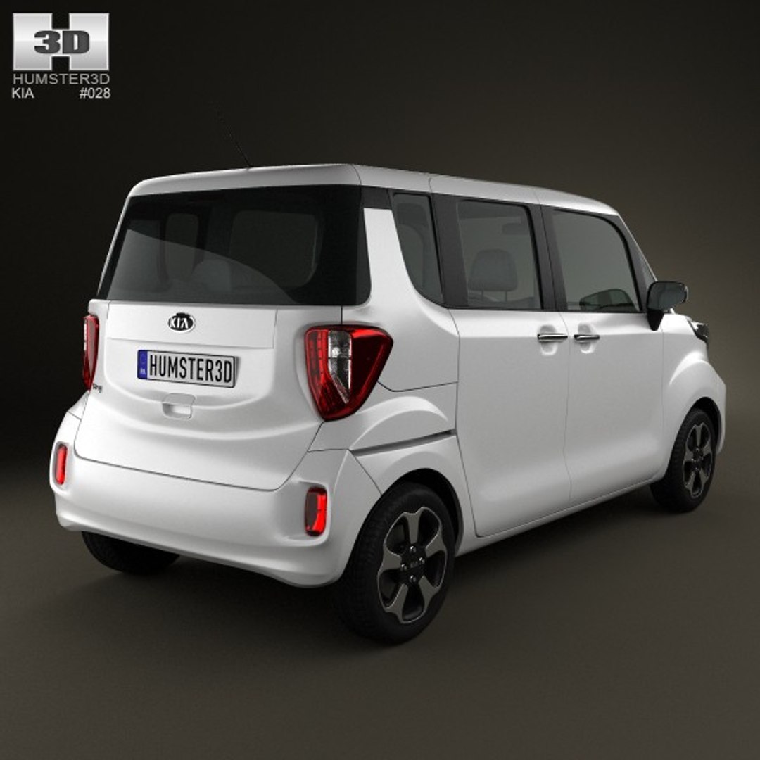 3d Model Kia 2012