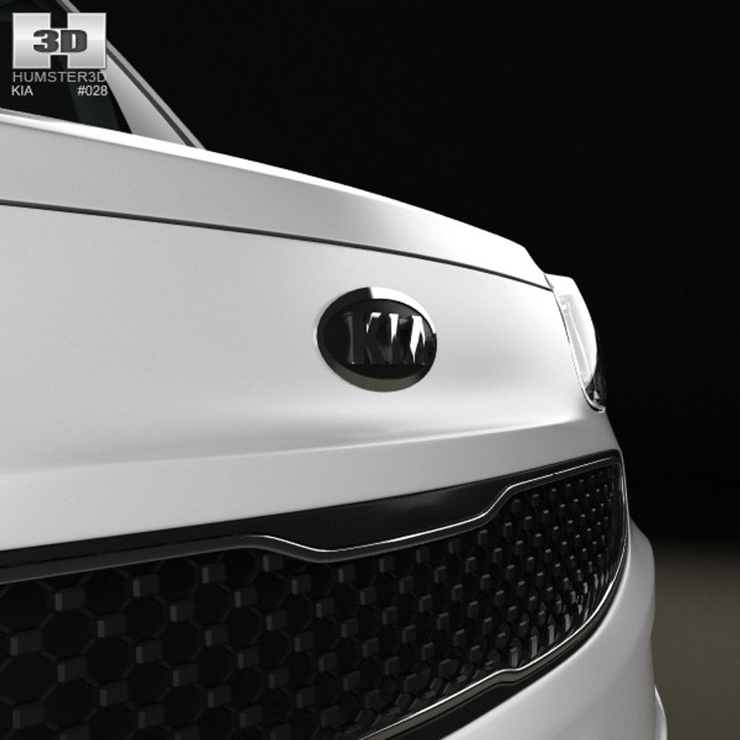 3d Model Kia 2012