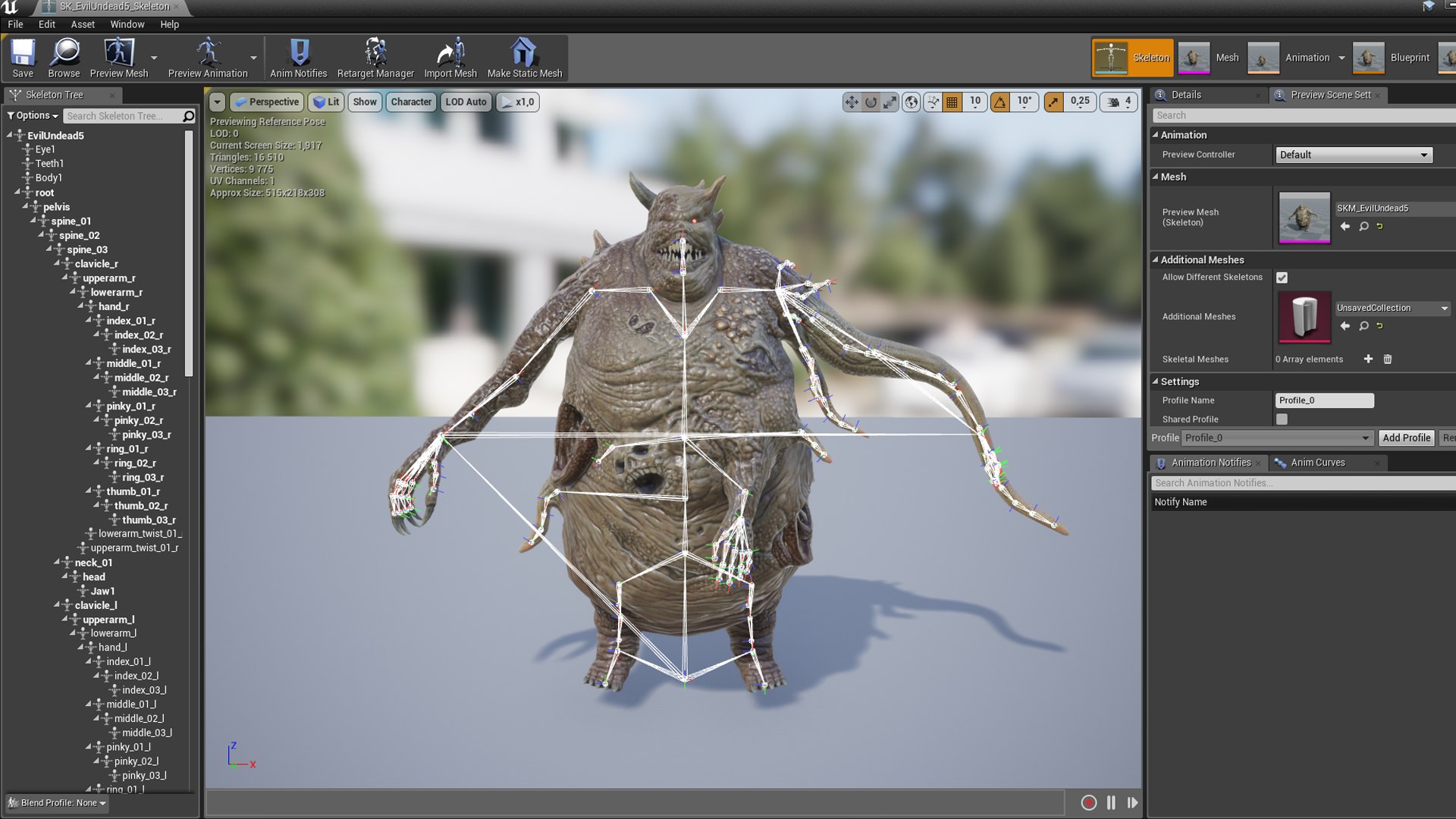 3D Model Evil Undead 5 - TurboSquid 2035587