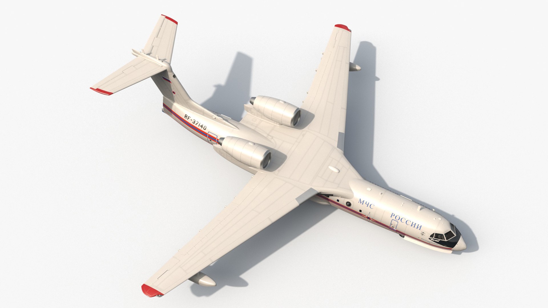 Beriev Be 200 Aircraft 3D - TurboSquid 2276756