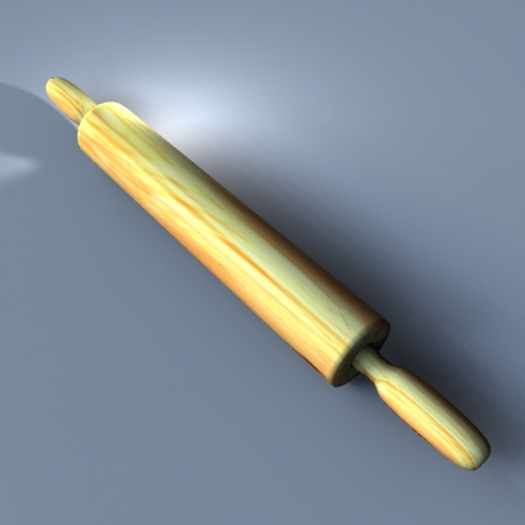 rolling pin 3d model