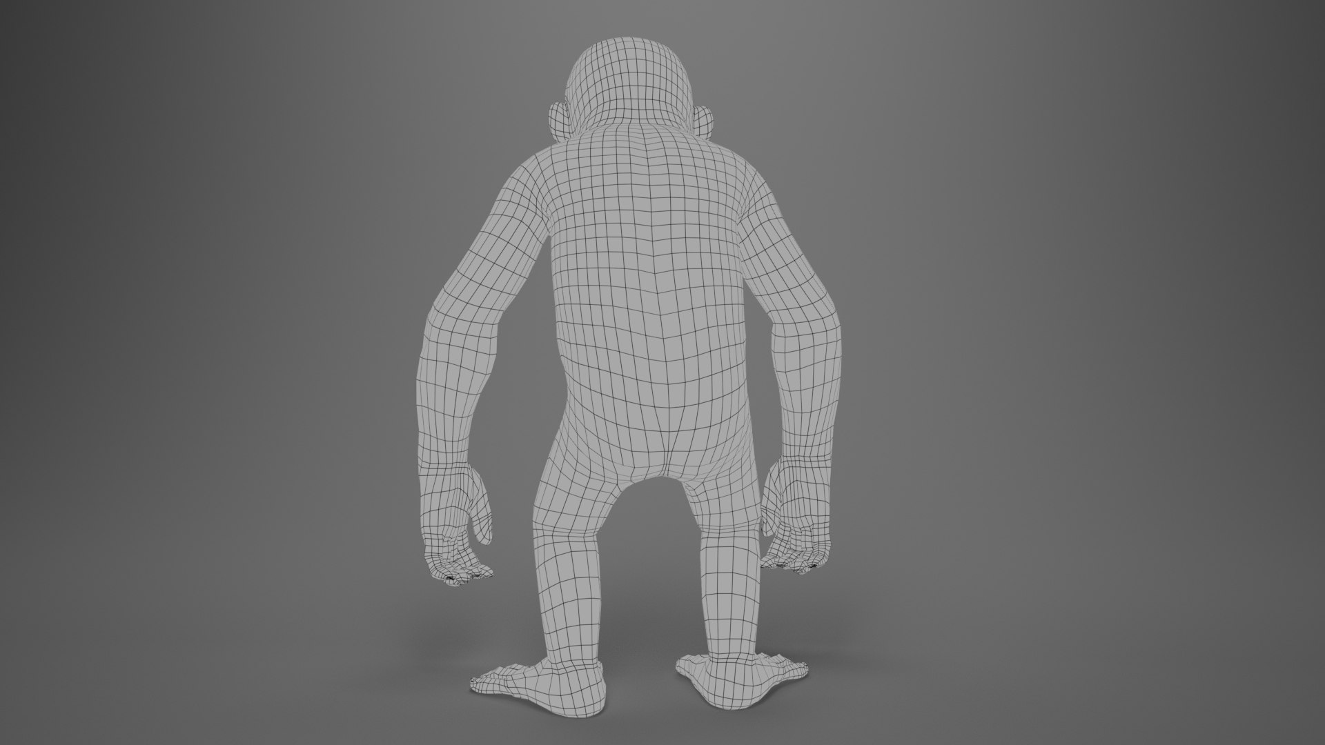 Ape 3D model - TurboSquid 1733147