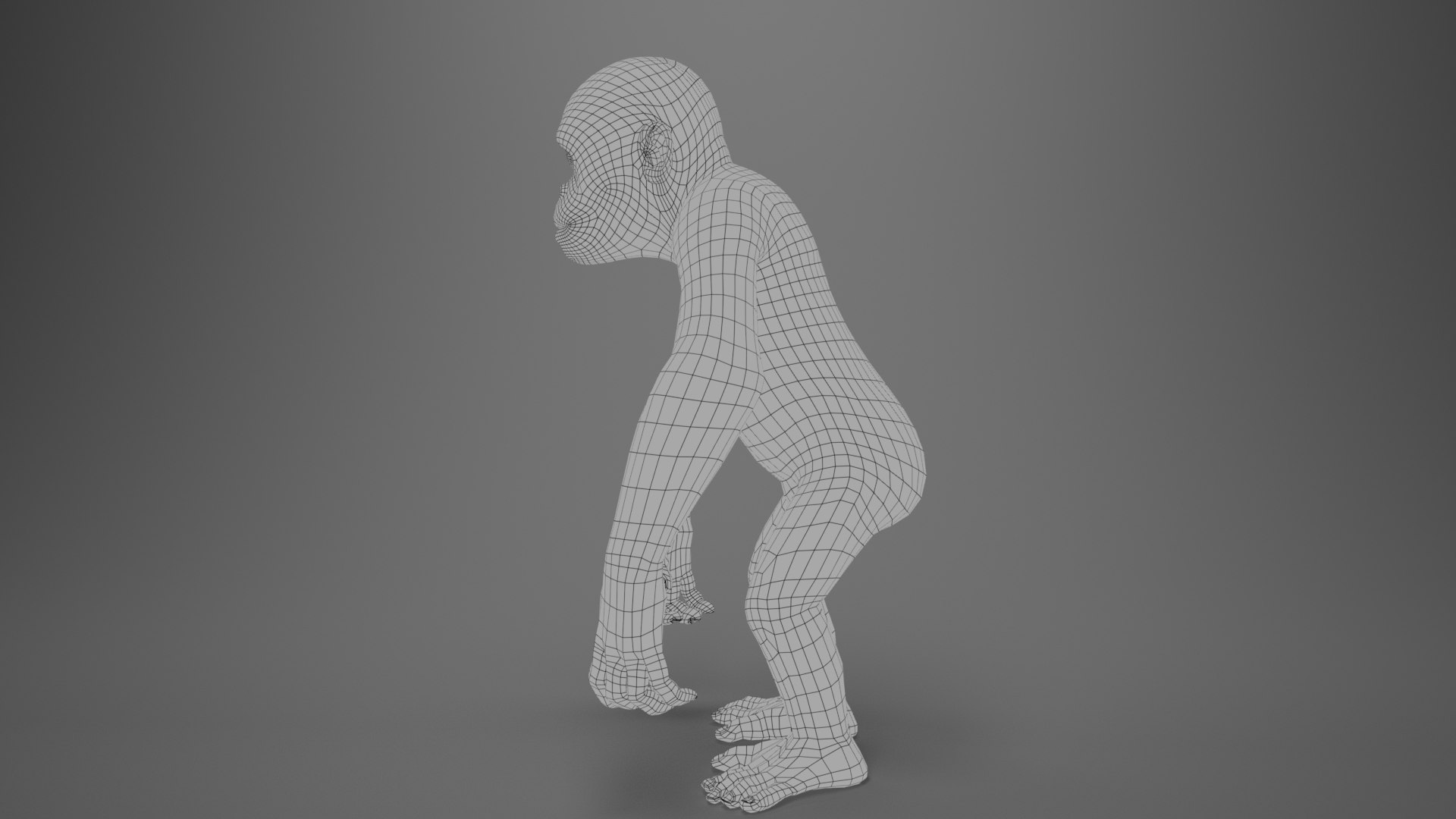 Ape 3D model - TurboSquid 1733147
