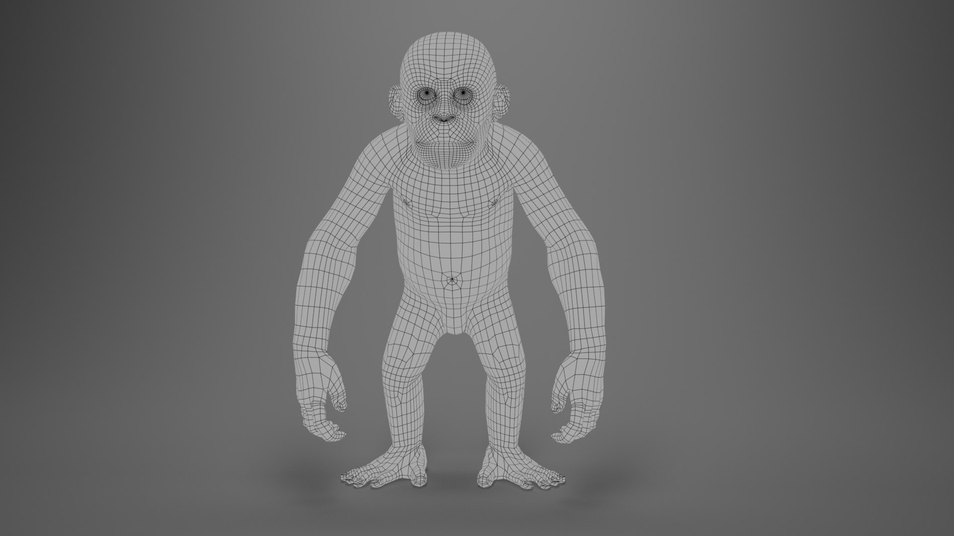 Ape 3D model - TurboSquid 1733147
