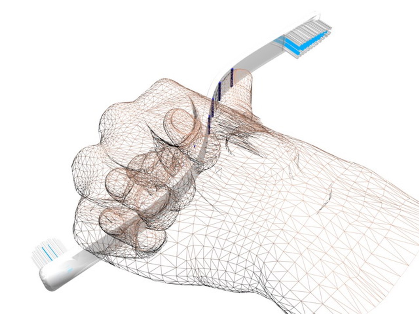 Concept Toothbrush 3d Model