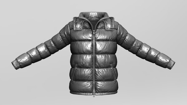 3D jacket zbrush model - TurboSquid 1597156