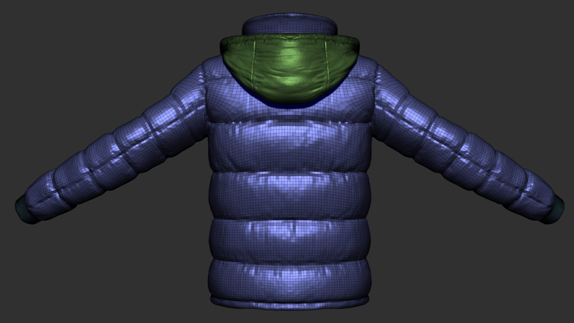 3D Jacket Zbrush Model - TurboSquid 1597156