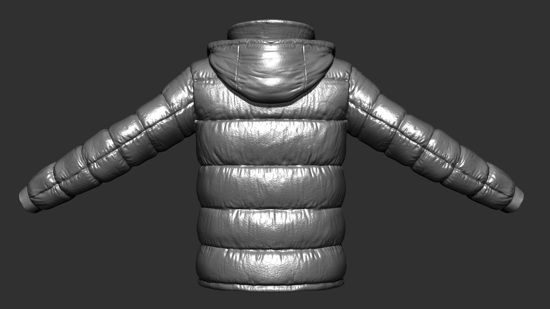 3D Jacket Zbrush Model - TurboSquid 1597156