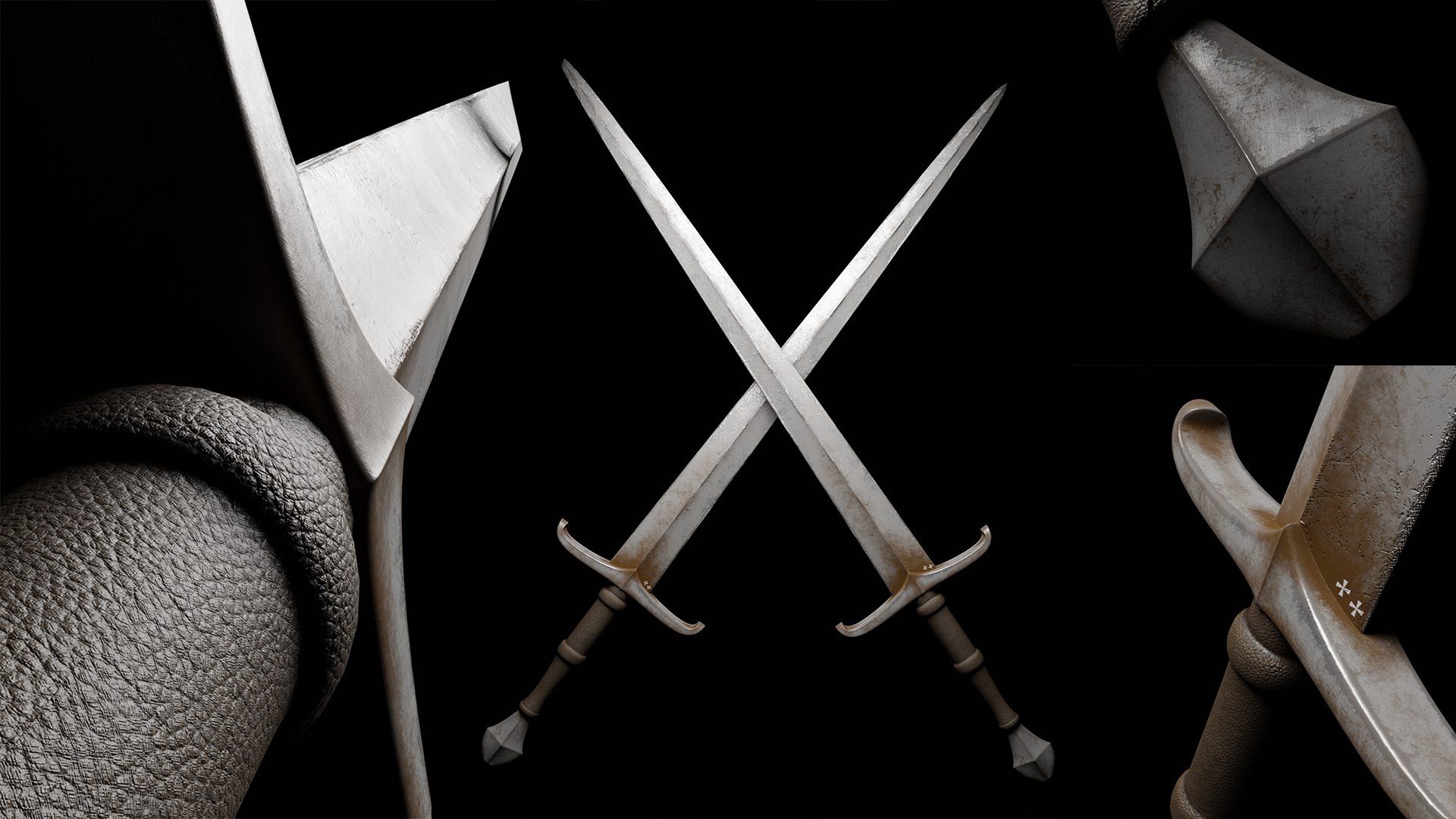 3D Medival Sword model - TurboSquid 2111633