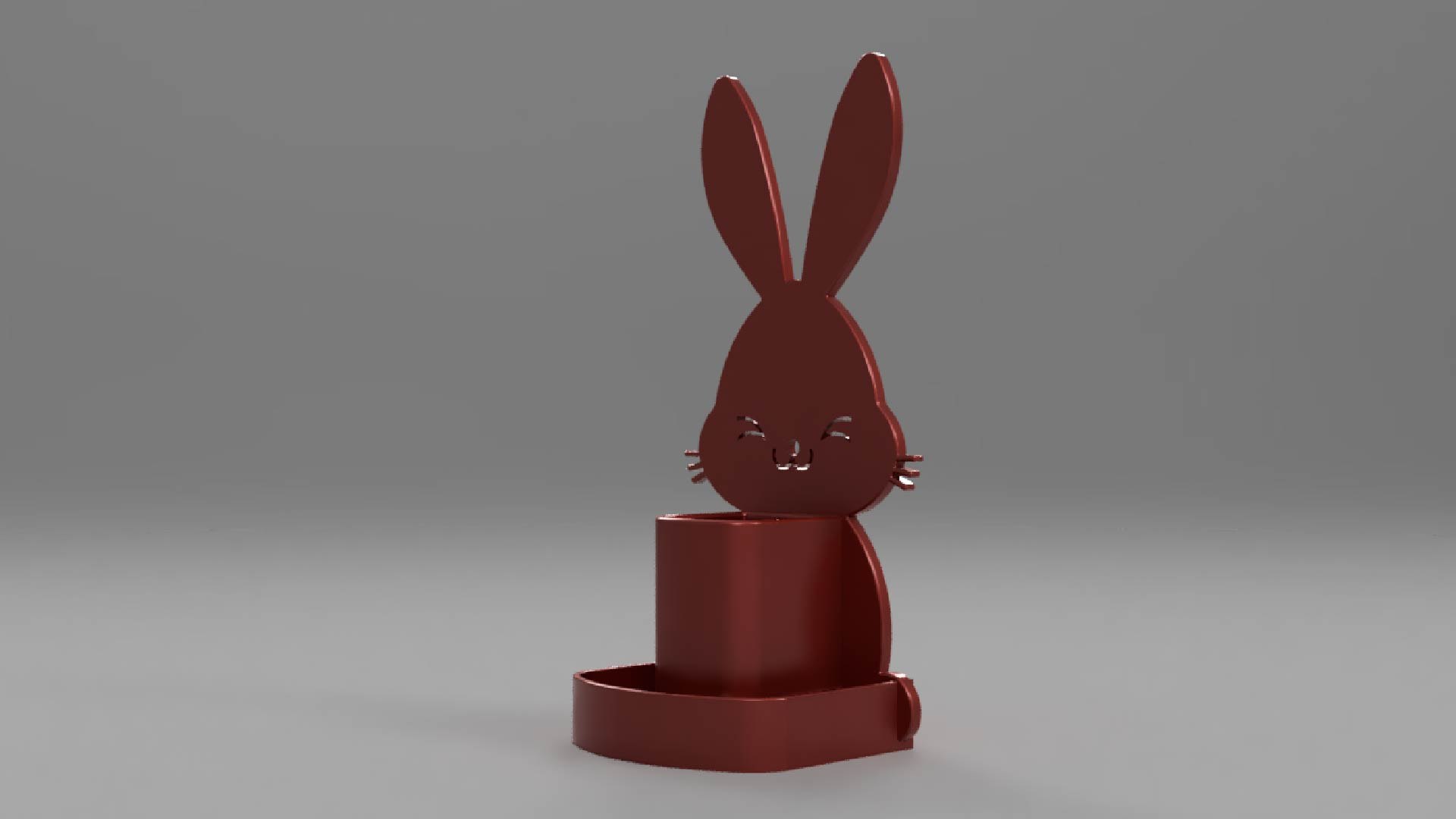 3D rabbit desk organizer - TurboSquid 2075953