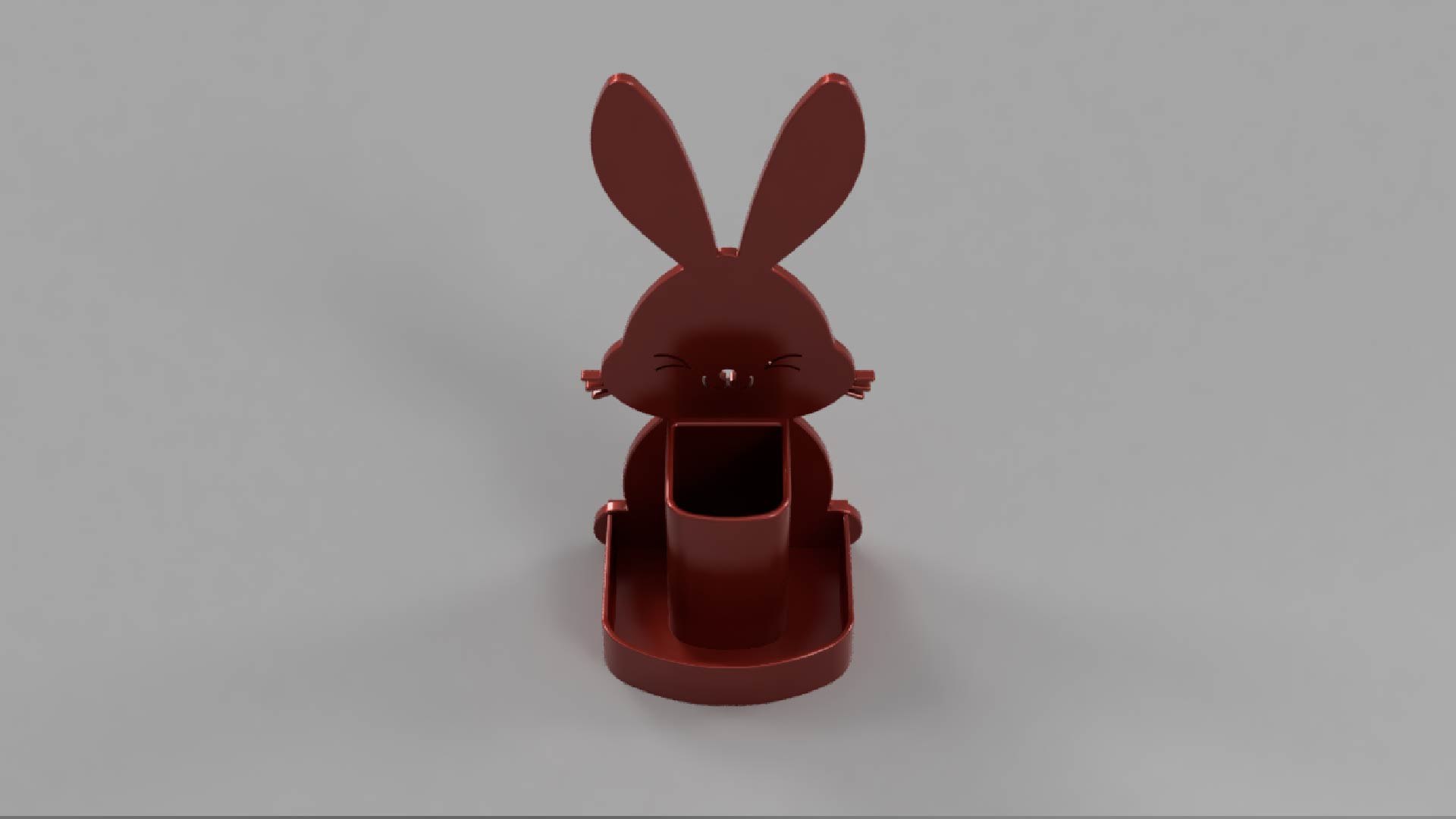 3D rabbit desk organizer - TurboSquid 2075953