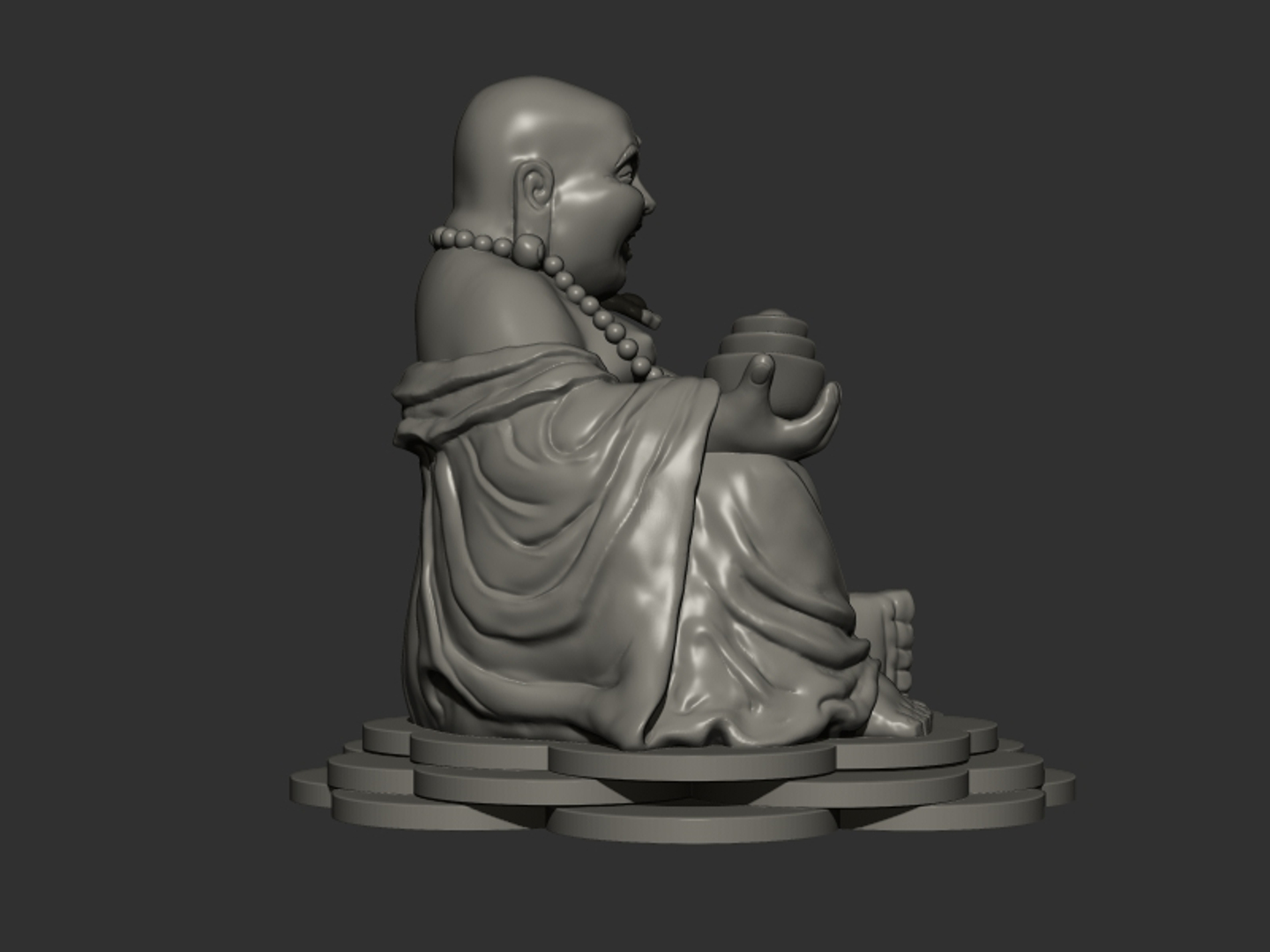 sangkajai buddha 3d obj