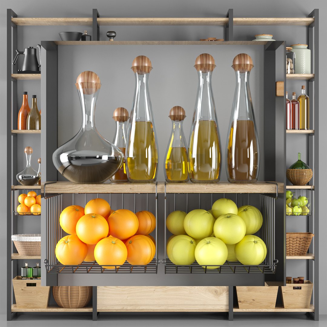 3D Kitchen Accessories012-pantry - TurboSquid 1850088