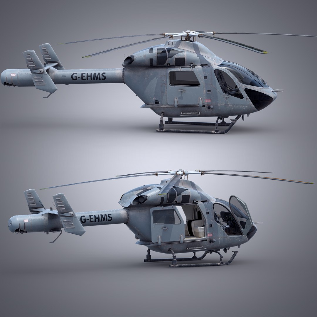 3d Md902 Explorer Military