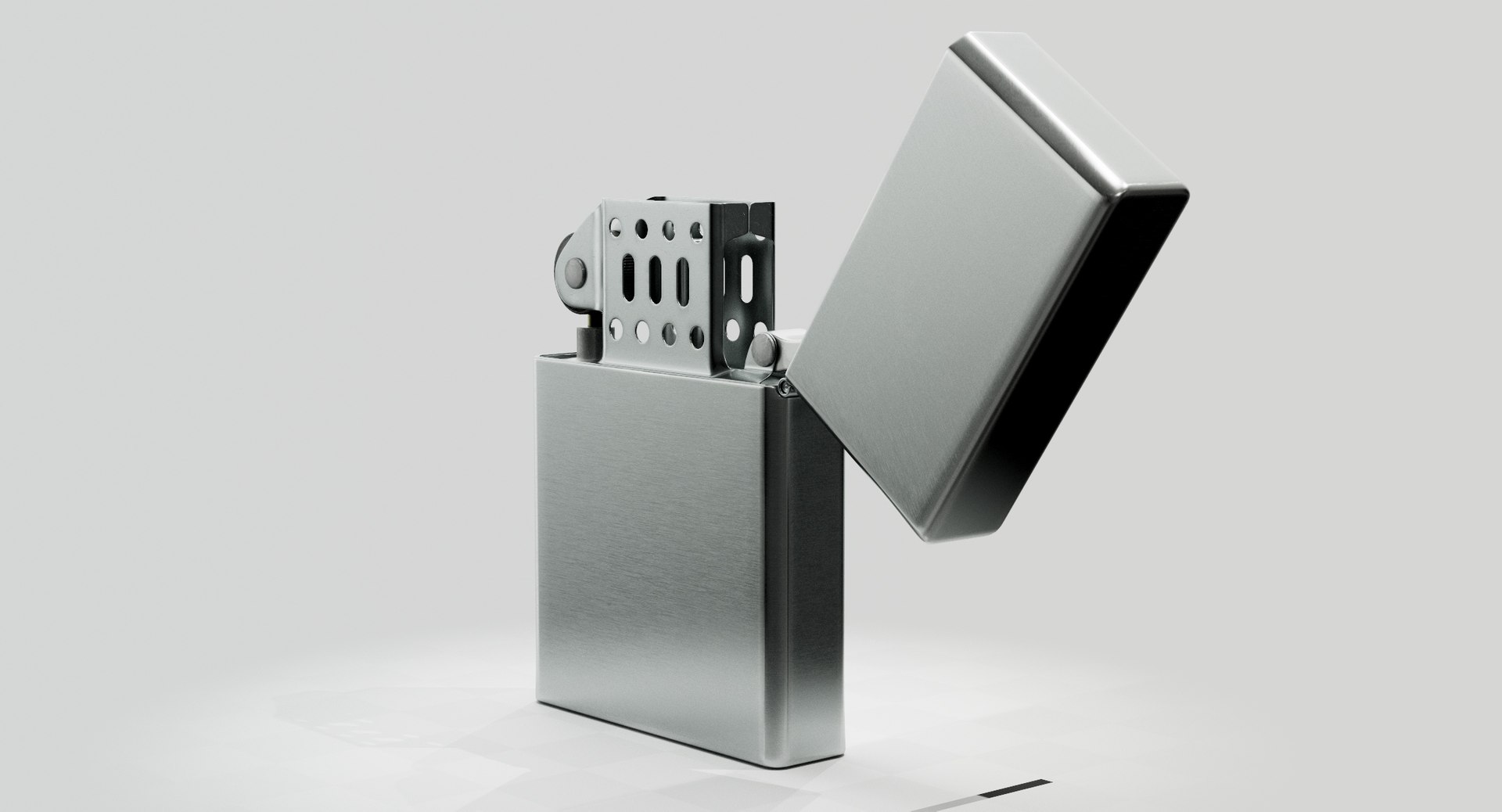 Metal Lighter 3D Model - TurboSquid 1554122