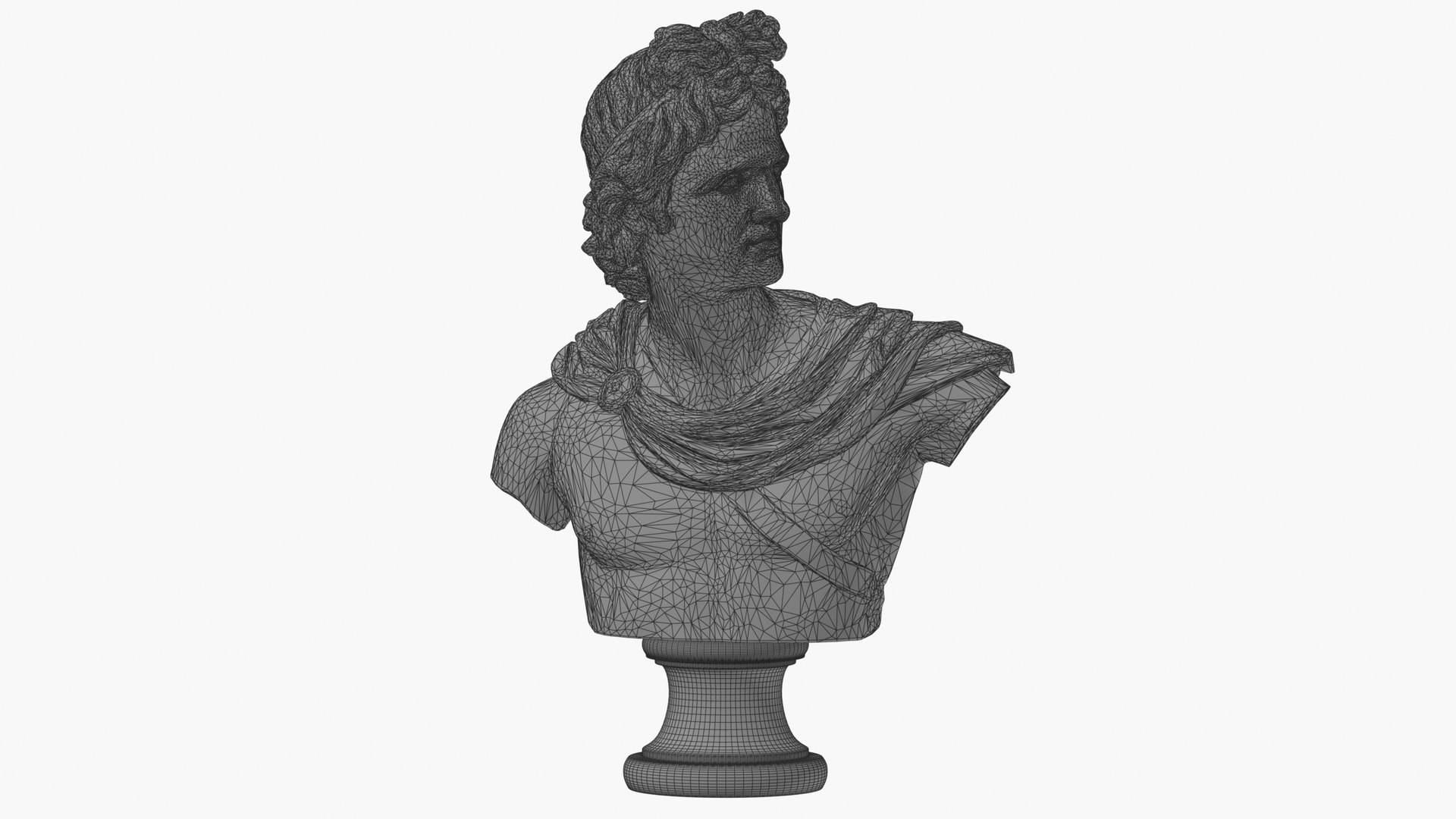 Bust Apollo 3d Model