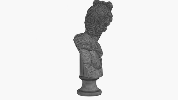 bust apollo 3d model