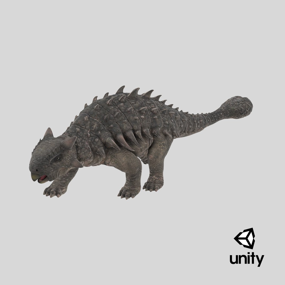 3D Ankylosaurus Tropical In Walking Pose - TurboSquid 2170444