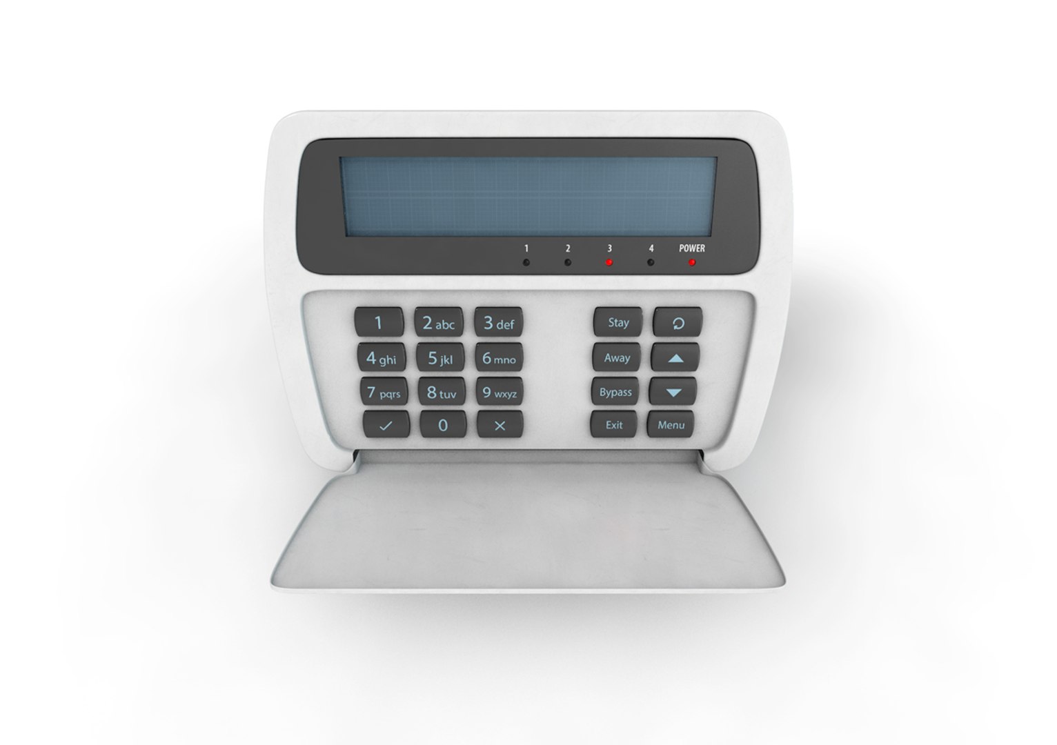 Security Keypad Panel C4d