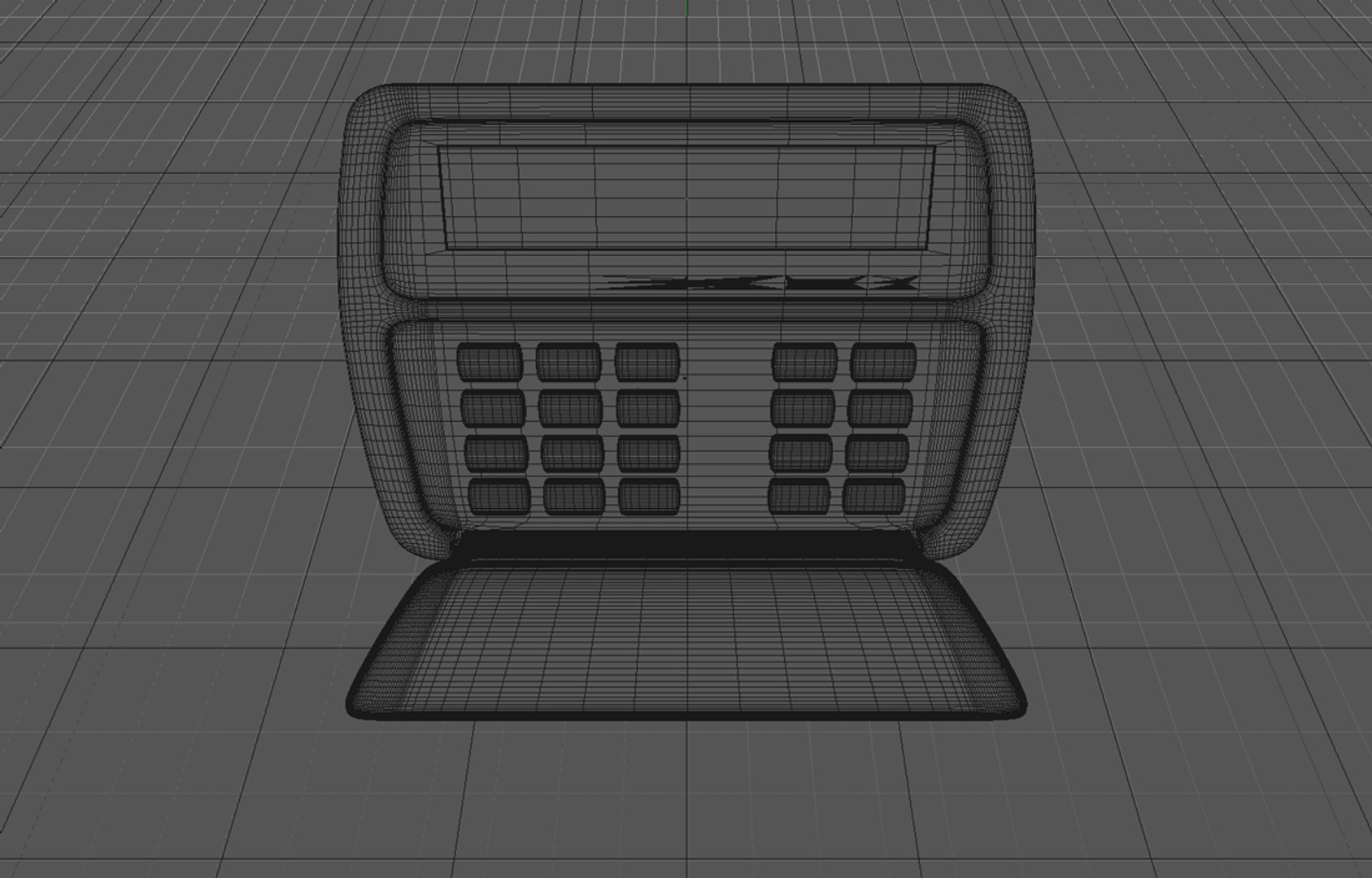 Security Keypad Panel C4d