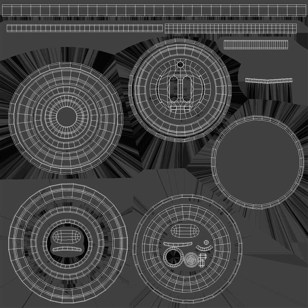 3d industrial end cap 2