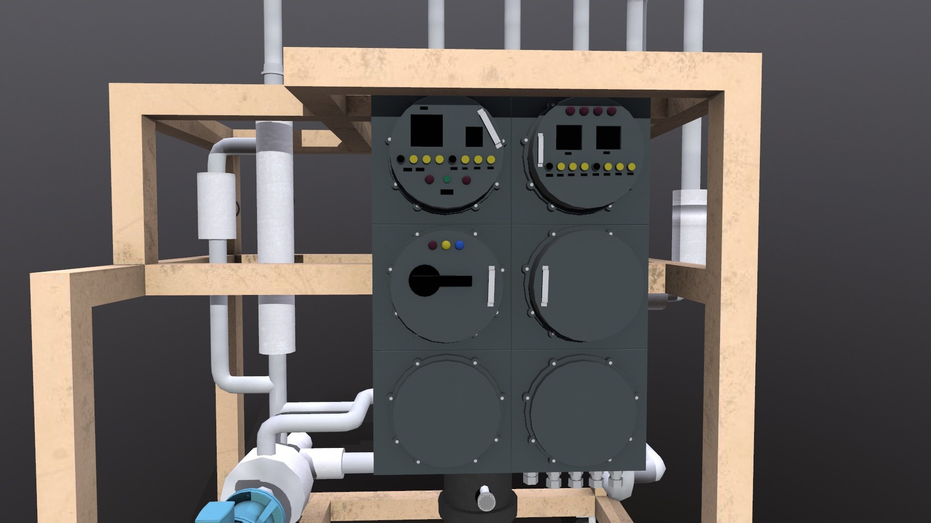 Electric Panel 3D Model - TurboSquid 2288096