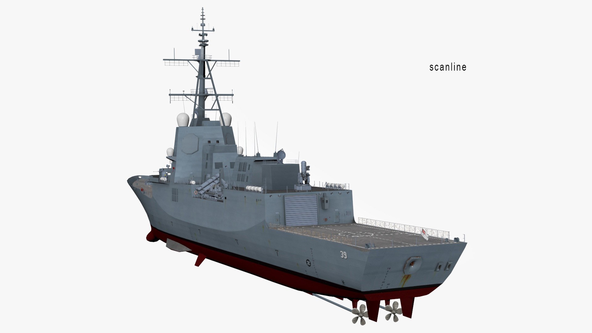 Hmas hobart ships 3D - TurboSquid 1550805