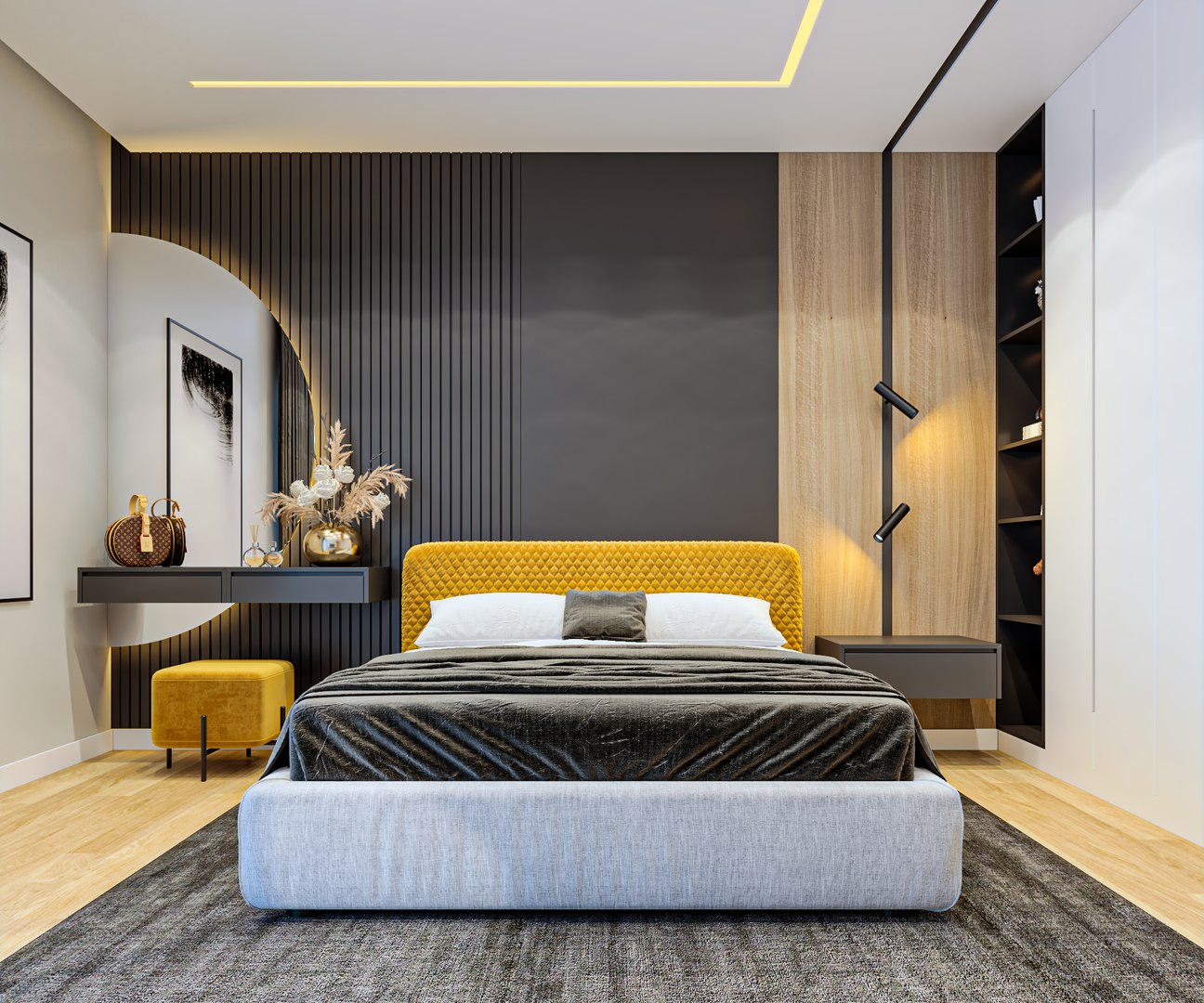 3D Model Master Room - TurboSquid 2064428