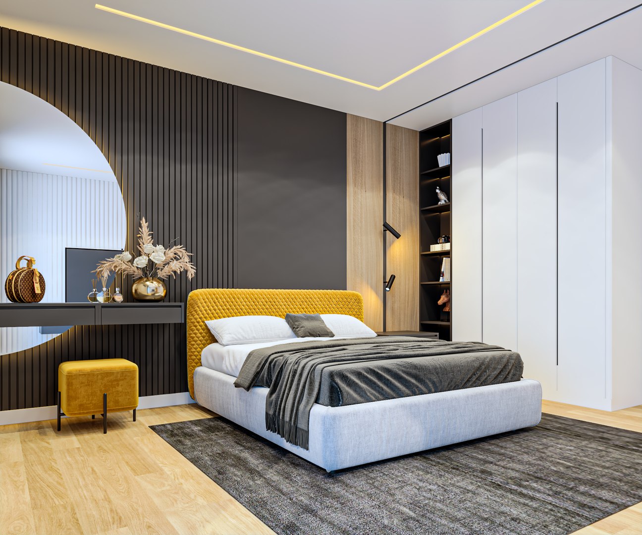 3D Model Master Room - TurboSquid 2064428