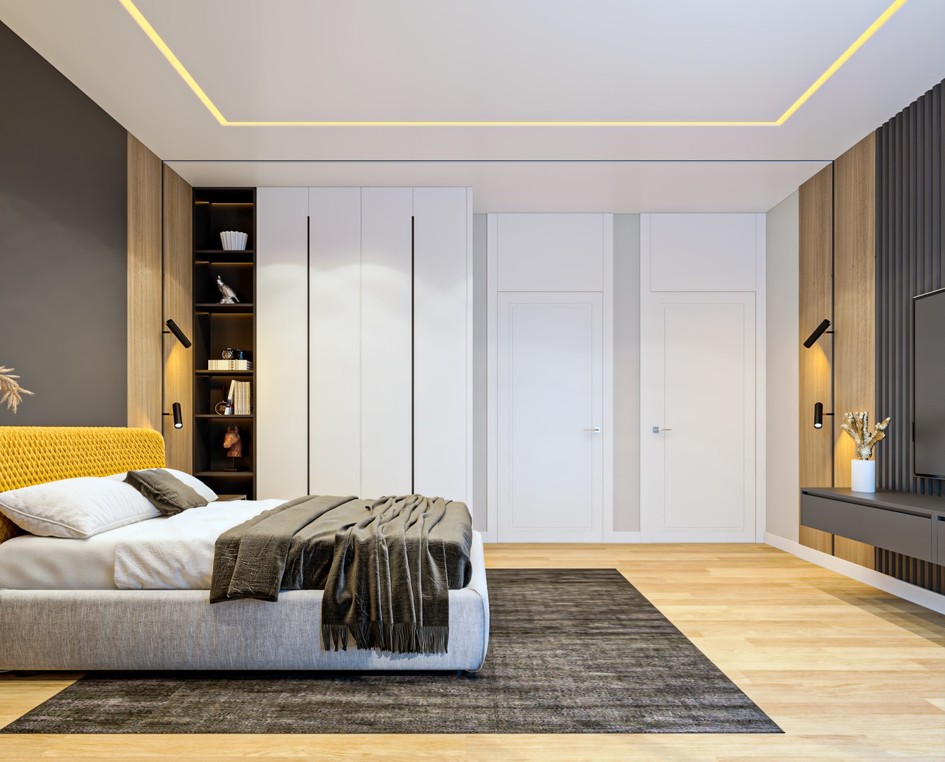 3D Model Master Room - TurboSquid 2064428