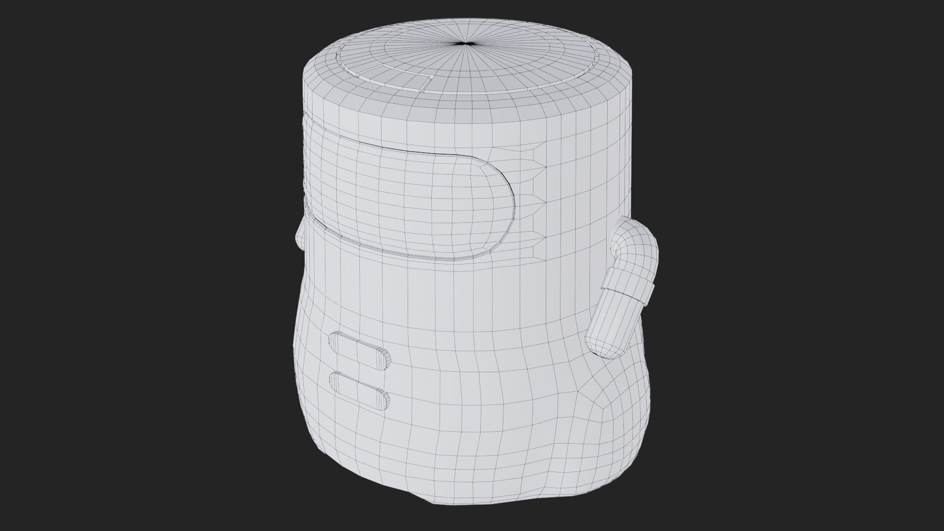 White Modern Smart Robot Toy 3D model - TurboSquid 2122941