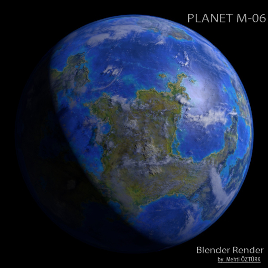 3d Planet M-06 M Model